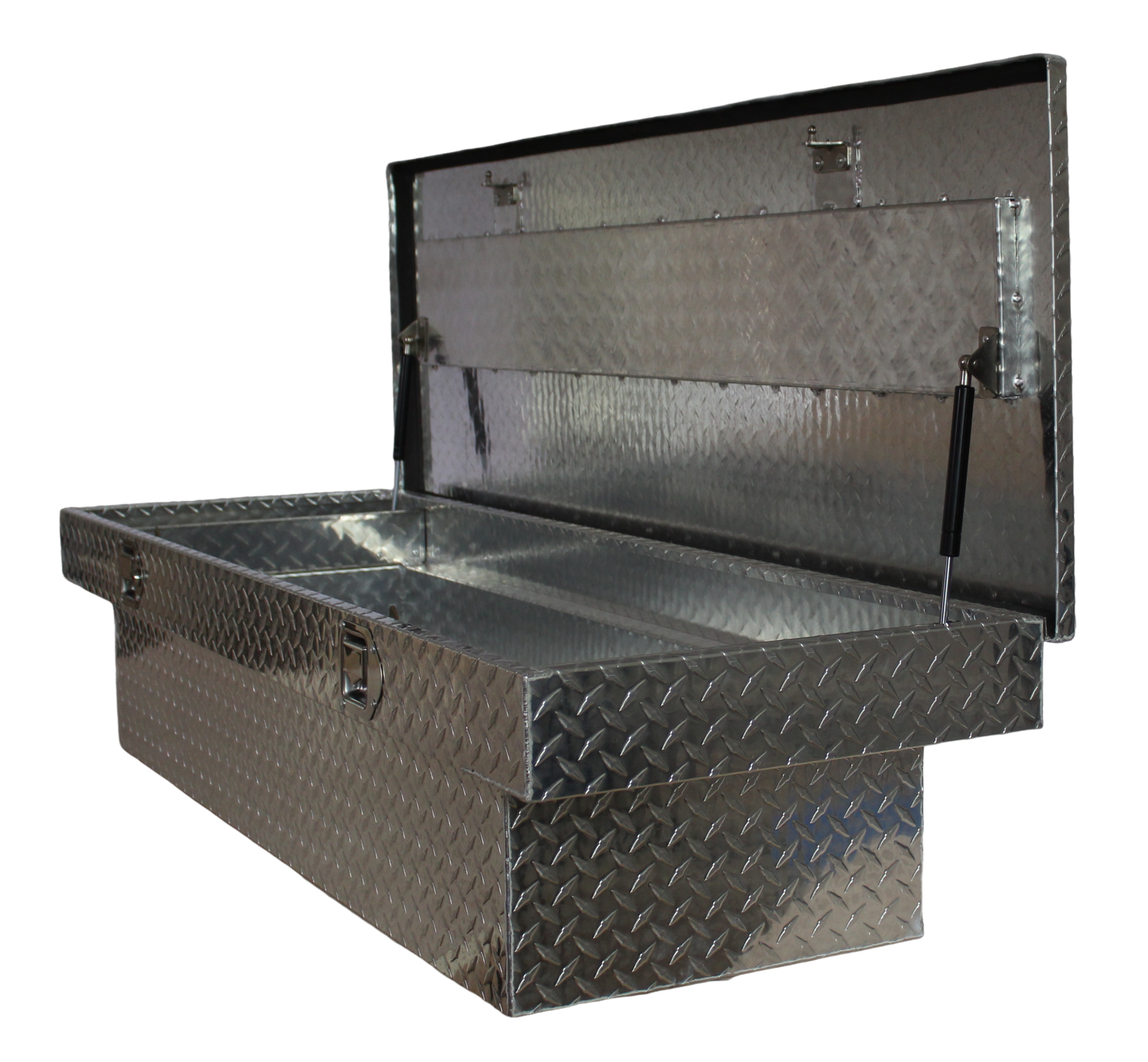 Crossover Truck Tool Box Single Open 69” Heavy Duty Aluminum Toolbox